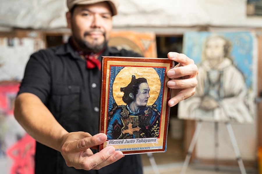 Local artist John Andrew Sustaita uses his passion for sacred art ...